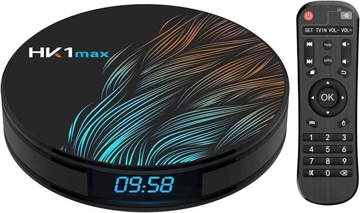 Android TV Box, HK1 Max RK3318 Quad-Core Android 9.0 TV Box 4GB RAM ...