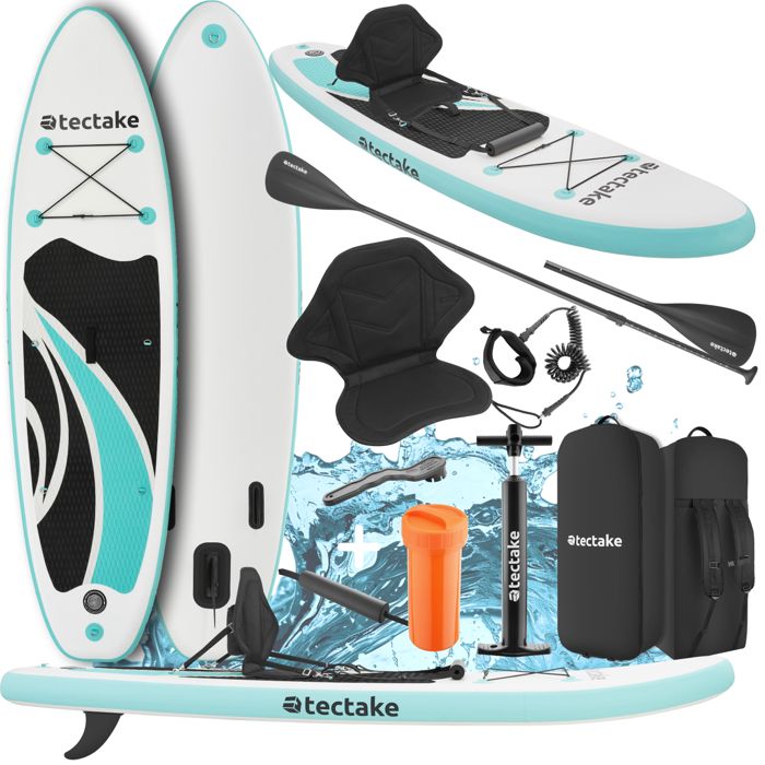 STAND UP PADDLE - TECTAKE - Planche de stand - up paddle 2 en 1 ...