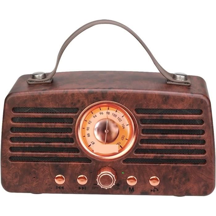 Radio Vintage Dab-Dab+-Radio Fm Tr607 Récepteur Radio Fm Rétro ...