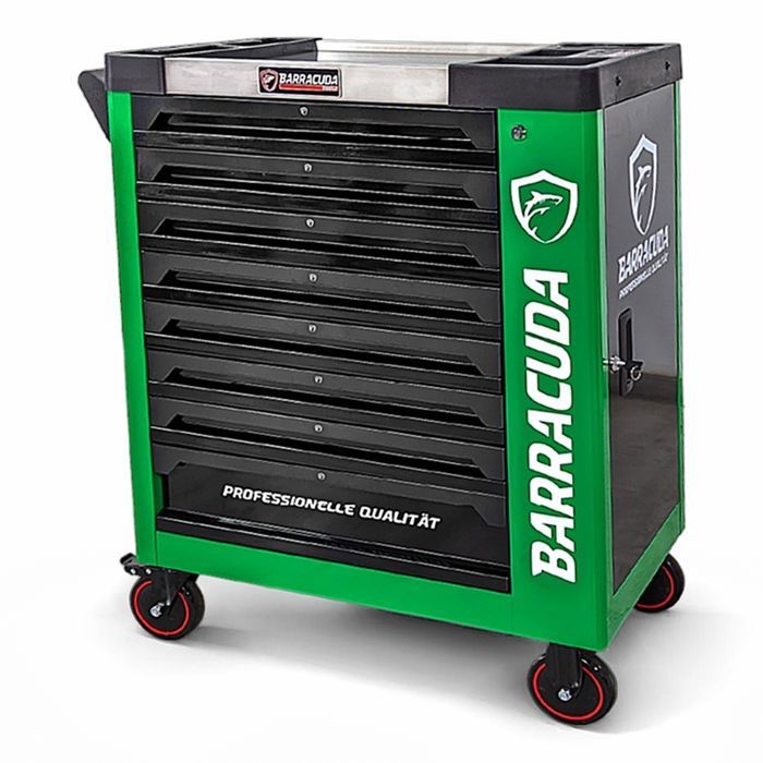 Servante d'atelier - Barracuda Tools - Rock PRO+ - 8 tiroirs - 7 outils ...