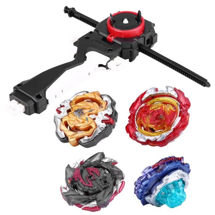 JIE 4 En 1 Burst Set Jouets Arena Metal Fusion Gyroscope Toupie Combat ...