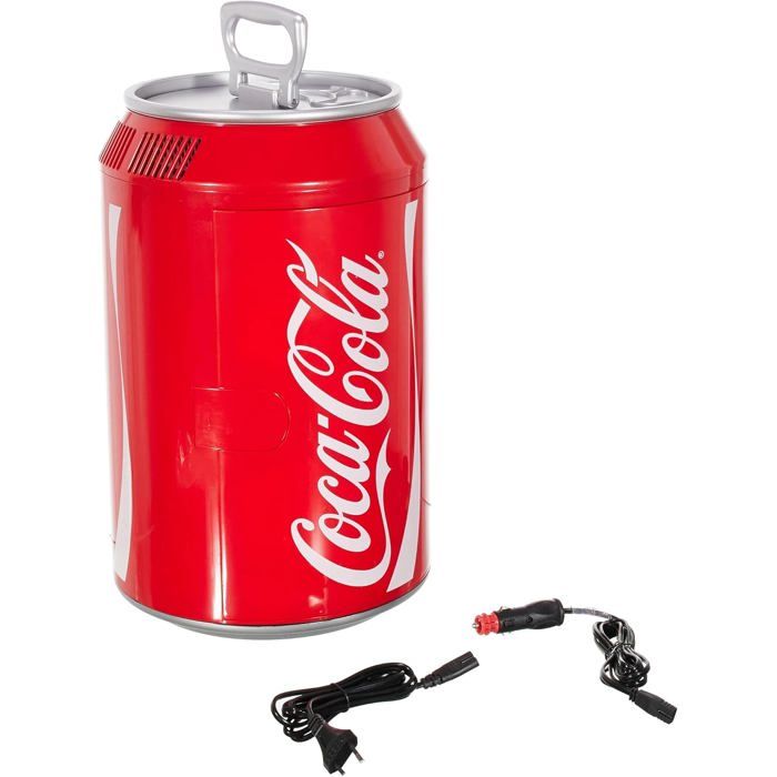 Coca-Cola Cool Can 10 Mini réfrigérateur, 9,5 l, 12 V / 230 V, Canette ...