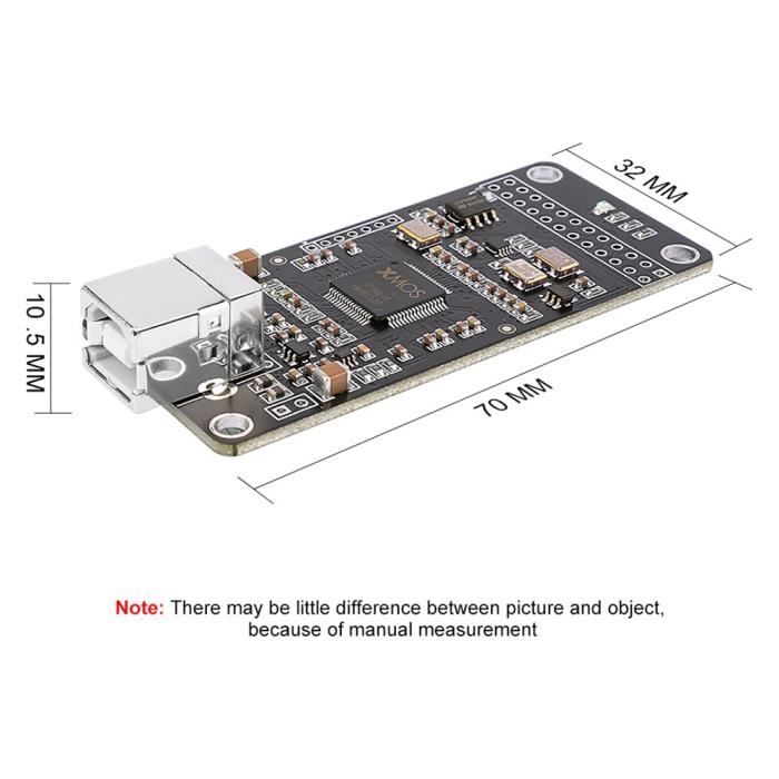 XMOS XU208 DSD USB Decoder Digital for IIS I2S Decoder(Smart) - Cdiscount TV Son Photo