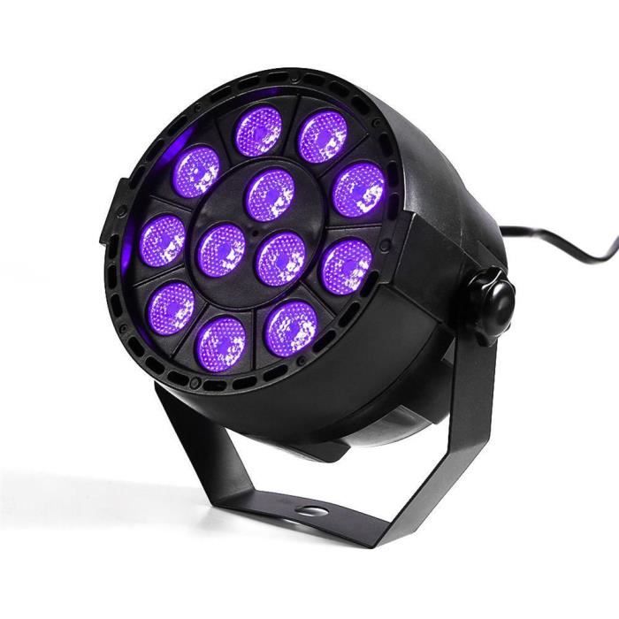 Lumière de scène LED UV - Non spécifié - 12 LED - Couleur Violet ...