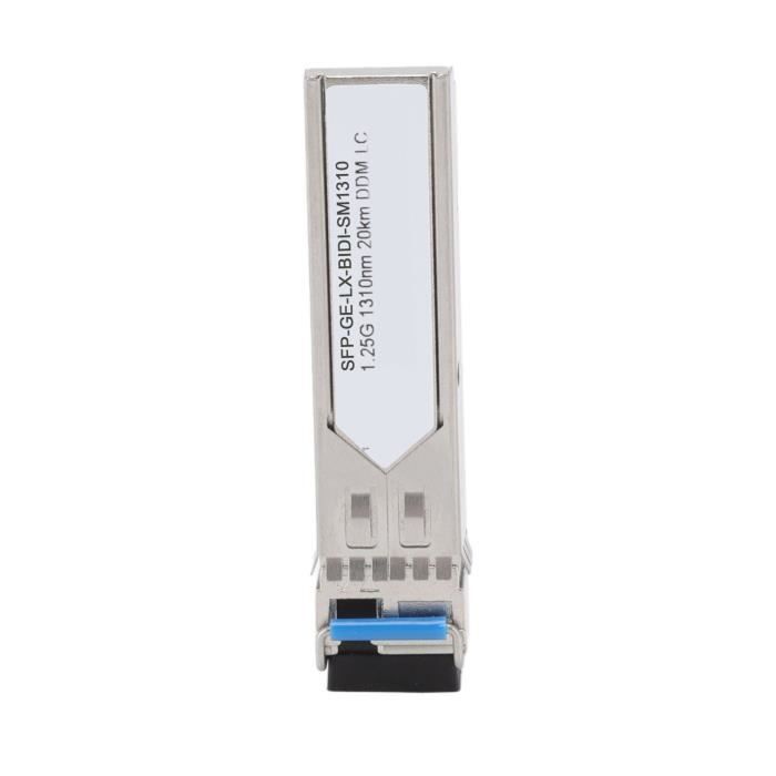 Module Optique SFP 1.25G 1310nm Monomode Fibre Simple 20KM DDM Plug and ...