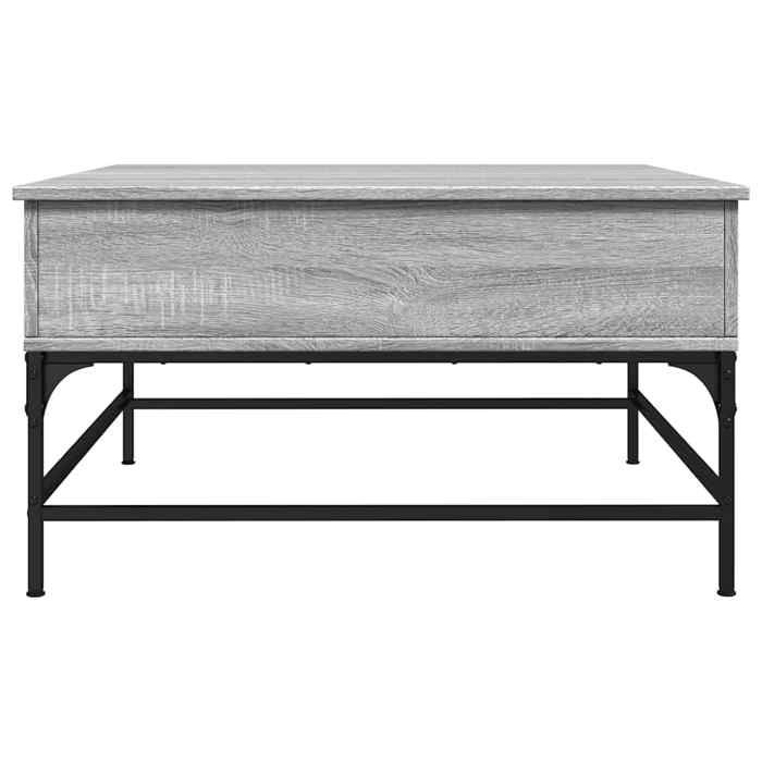 JILL'S - (1 PC) Table basse - VIDAXL - table d'extrémité - sonoma gris ...