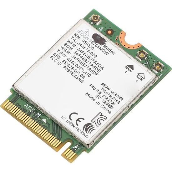 Carte Internet NGFF, Matériel de Carte PCB de Carte WiFi 867Mbps pour ...
