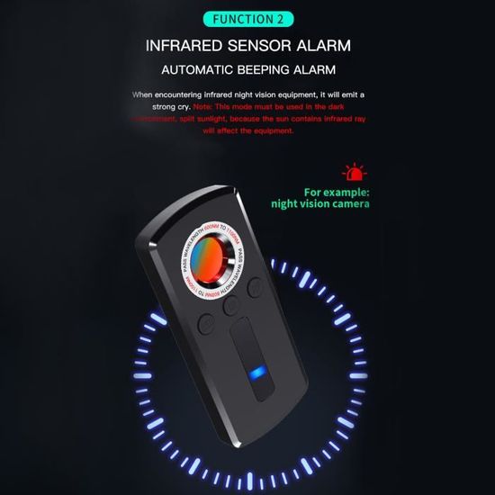 Détecteur Anti-Regard Détecteur De Caméra Détecteur De Dispositifs ...