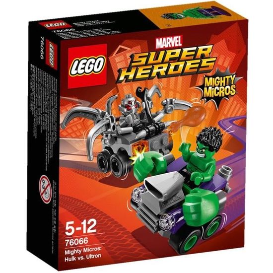 LEGO® Marvel Super Heroes 76066 - Mighty Micros : Hulk™ Contre Ultron ...