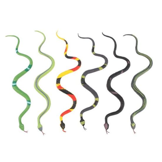 6pcs Unique Simulation Trick Prop Prank Snake JOUET - Cdiscount Jeux ...