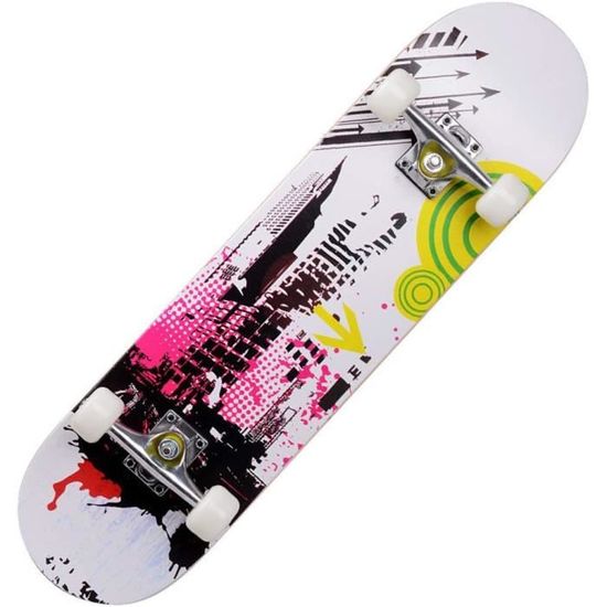 Planche À Roulettes Pour Débutant, Planche À Roulettes Complète De 31 ...