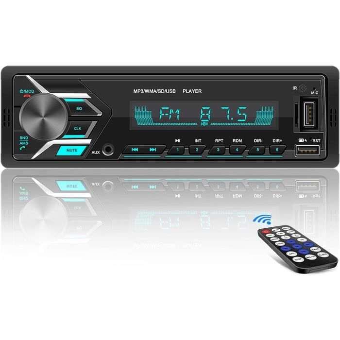 Autoradio Stéréo Simple Din Bluetooth - Cdiscount Auto