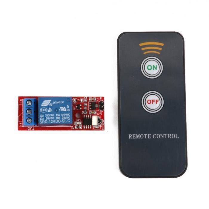RELAIS ELECTRONIQUE 1ch 12v Sans Fil A Conduit Relais Module De Pilote ...