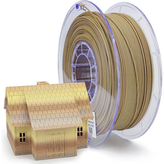 Filament Pour Imprimante 3D, Filament Pla Mat 1.75Mm, Multicolor ...
