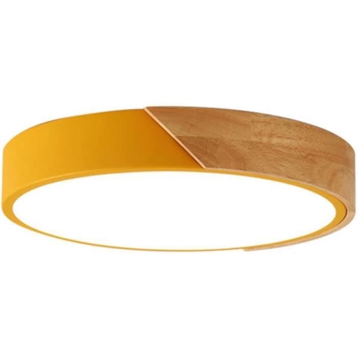 Plafonnier Led En Bois À Encastrer À Encastrer Plafonnier Rond Moderne ...
