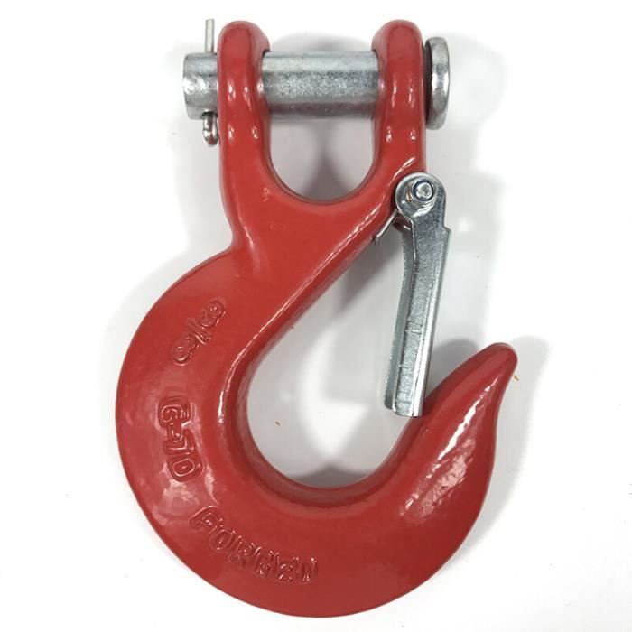 Crochet forgé en acier lourd 16T,anneau de remorque de course,crochet ...