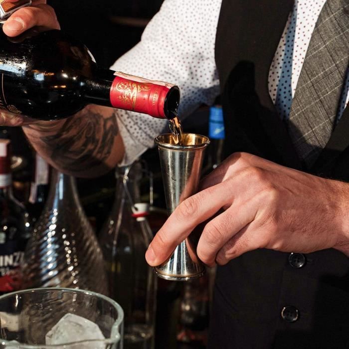 Jigger Doseur Cocktail Whisky Alcool-convient Bars Appartements (30/60 ...