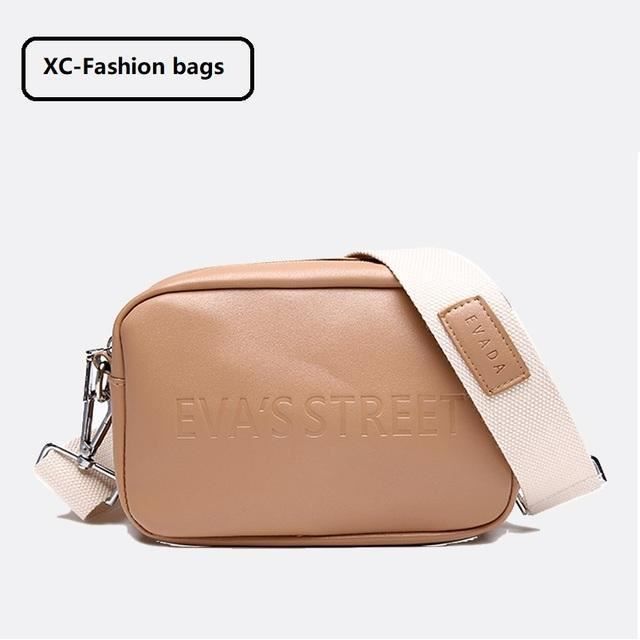 Mini Sac Bandoulière En Cuir Large Sangle Pour Femmes Sacoches Simples ...