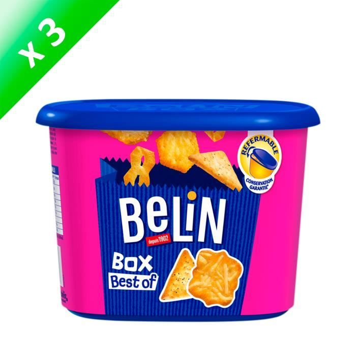 [LOT DE 3] BELIN Box Best Of - 205 g - Cdiscount Au quotidien