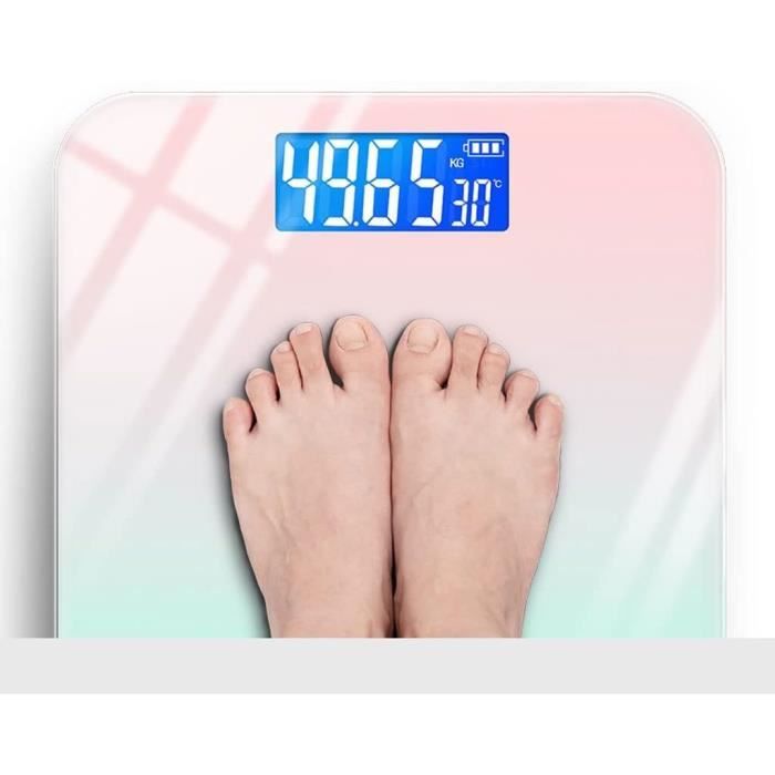 Pese Personnes Balance Pèse-Personne numérique for Salle de Bain avec ...