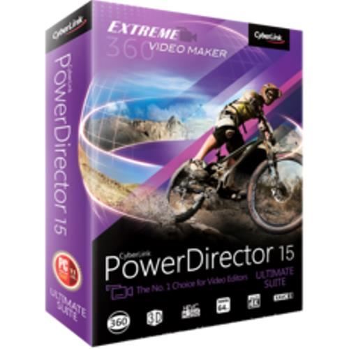 PowerDirector 15 Ultimate Suite [Téléchargement] à télécharger - Cdiscount