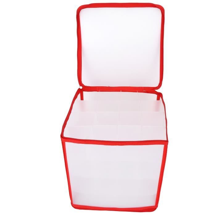 Duokon Storage Organizer, Zipper Sealed Stable Storage Box with ...