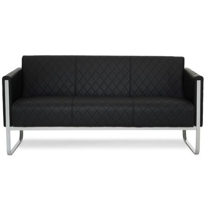 Divan lounge - HJH OFFICE - ARUBA STEP - Simili cuir - Noir - Cdiscount ...