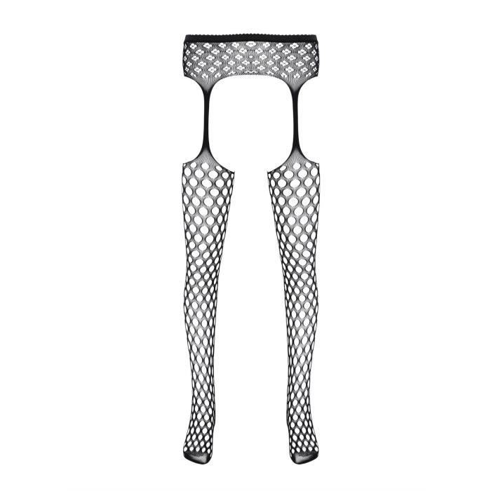 IEFIEL Homme Bas Résille Collant Ouvert sous-Vêtement Sexy Sissy ...