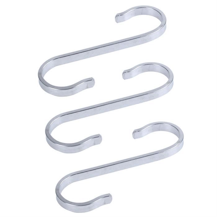 3X Stainless la Forme En Acier S Accroche Le Support de Vêtements de ...