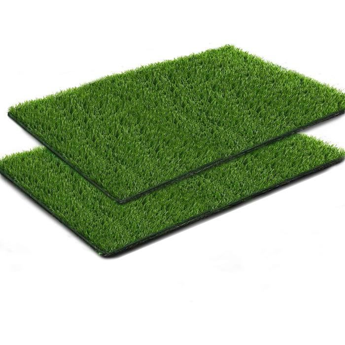 Fortune-star Gazon Artificiel pour Chiens Tapis d'herbe pour Chien Professionnel Faux Gazon avec ...