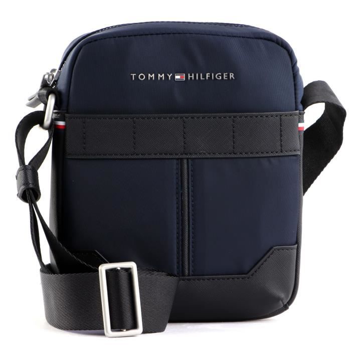 TOMMY HILFIGER TH Elevated Nylon Mini Reporter Space Blue [216179 ...