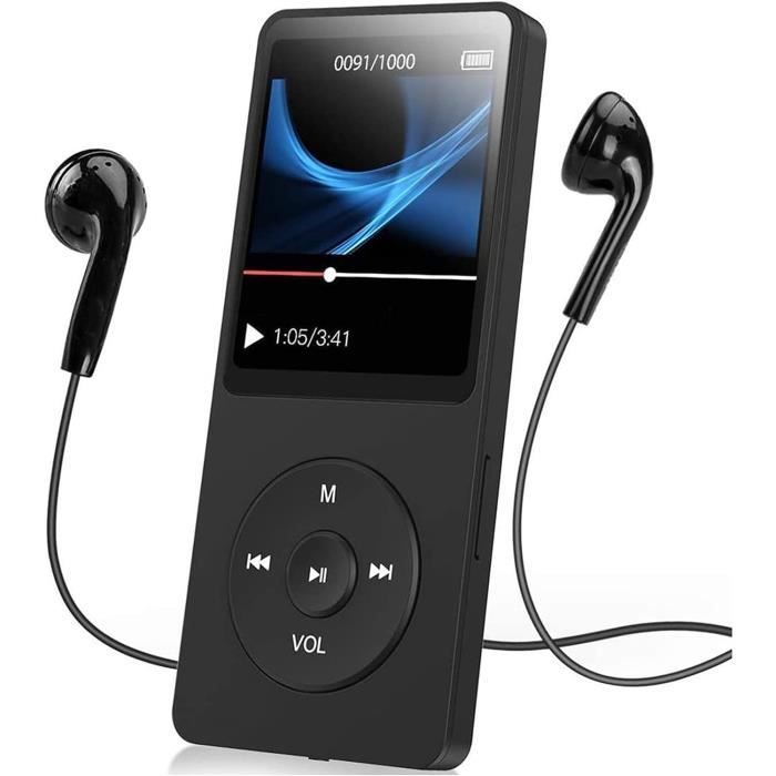 Lecteur Mp3 Mp4 Avec Bluetooth 5.0, Lecteur De Musique Numérique Hifi ...