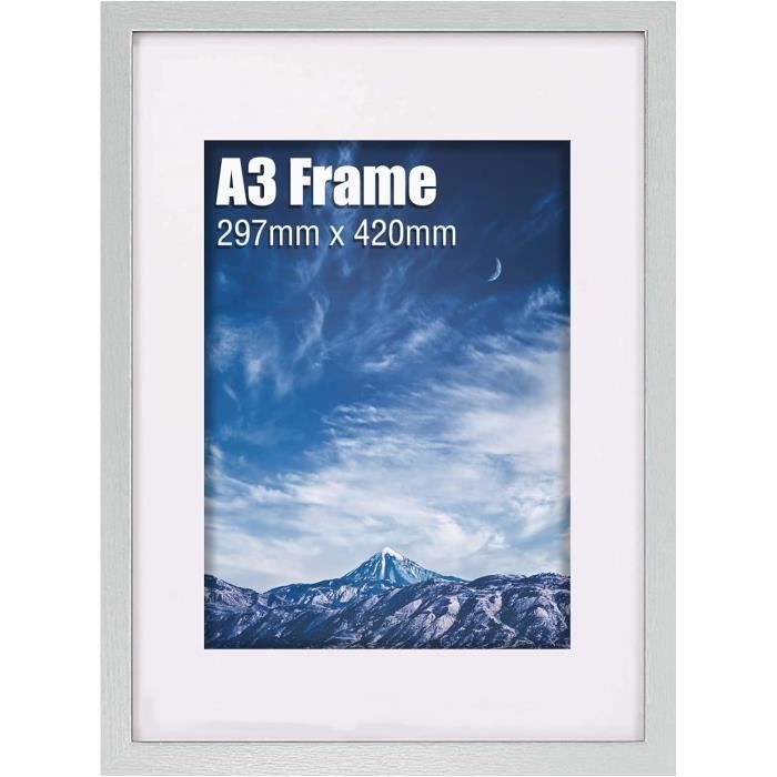 Cadres Photo A3 - Format A3 - Avec Fenêtre En Plexiglas - Pour ...
