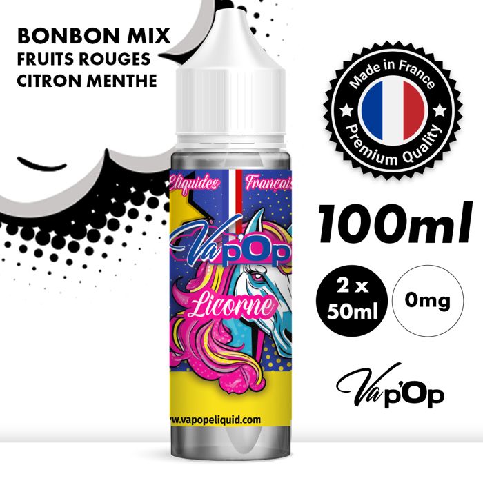 E-liquide Cigarette électronique - BONBON MIX FRUITS ROUGES CITRON ...