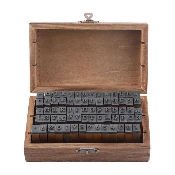 Timbres en caoutchouc en bois, caoutchouc bois timbre en bois Alphabet ...