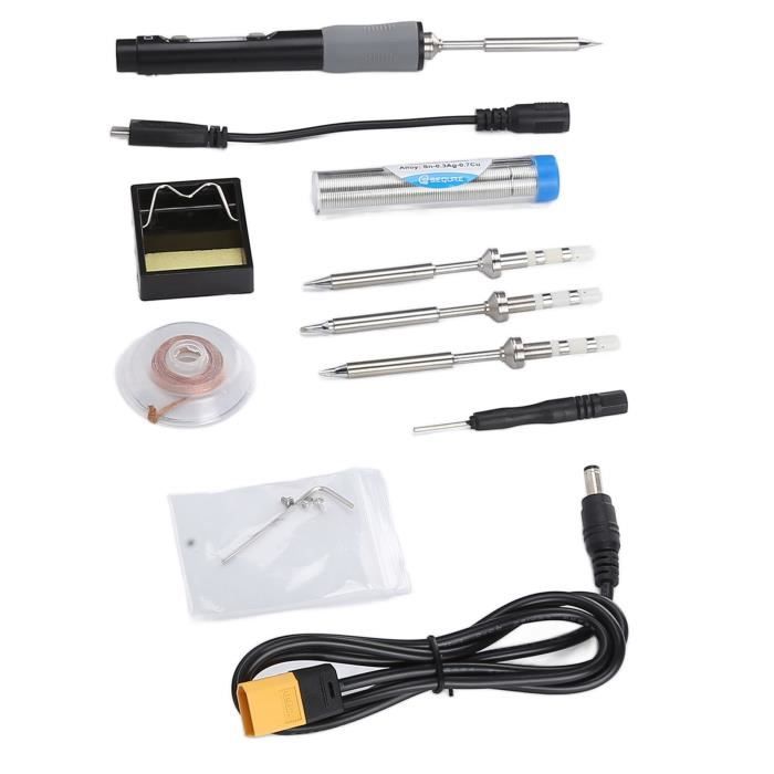 VINGVO fer à souder électrique Kit de fer à souder portable Outils de ...