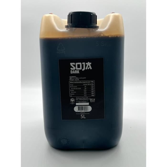Sauce soja dark, Yello sushi, 5 LITRES - Cdiscount Au quotidien