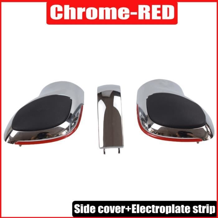 Rose -Levier de changement de vitesse de voiture, rouge-bleu, Chrome ...