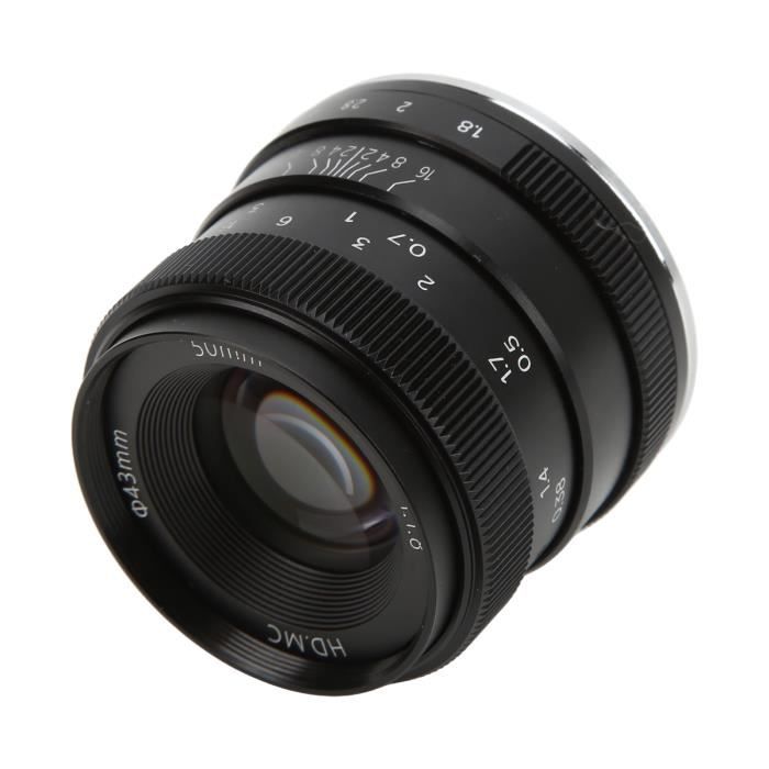 ZIU Objectif de portrait à grande ouverture Objectif à grande ouverture ...