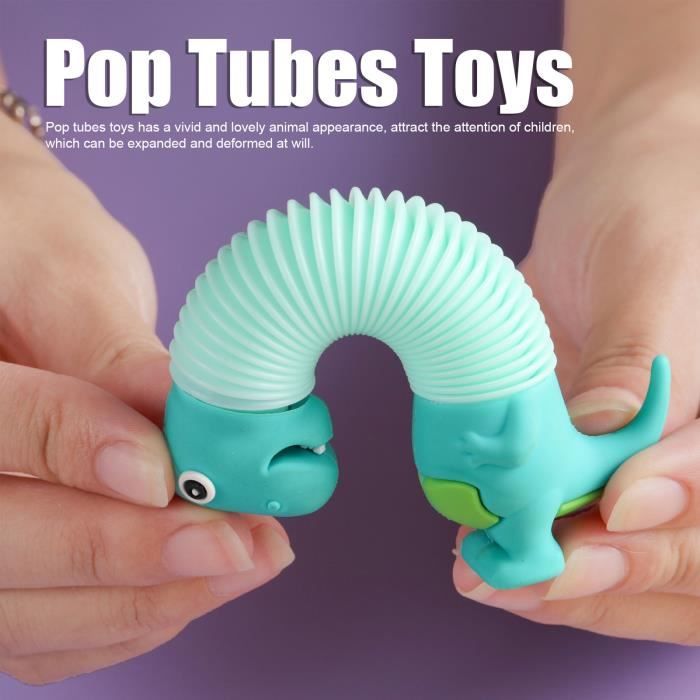 Jouets Tubes - V GEBY - 4pcs - Flexible - Animaux - Sensoriels ...