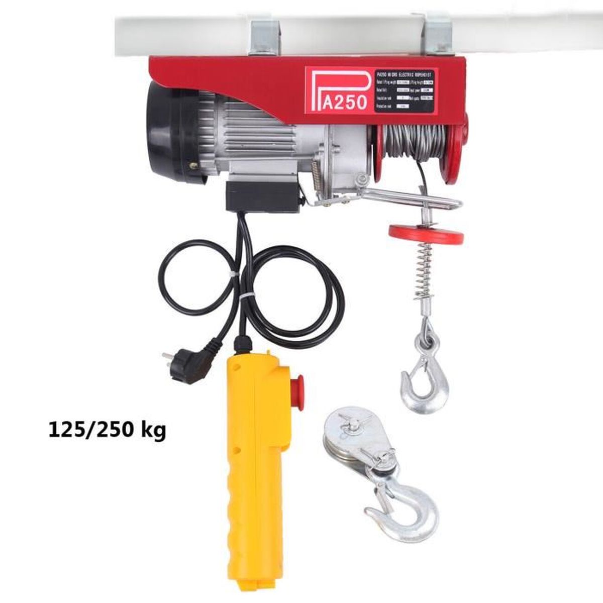 Yonntech Treuil à Câble Treuil palan Electrique Avec Contrôle pour la ...