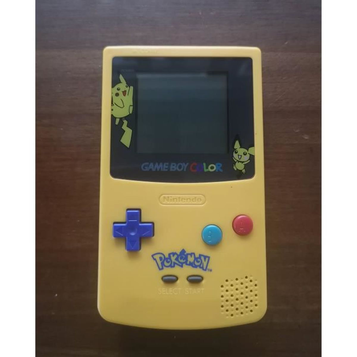 CONSOLE Nintendo Game Boy Color - Edition spéciale Pikachu Pokémon ...