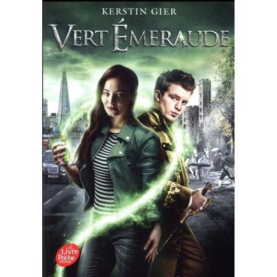 Livre - trilogie des gemmes T.3 ; vert émeraude - Cdiscount