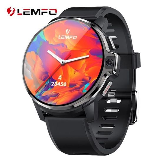 MONTRE CONNECTEE SPORT Lemfo monde Connect é lemp pour hommes montres ...