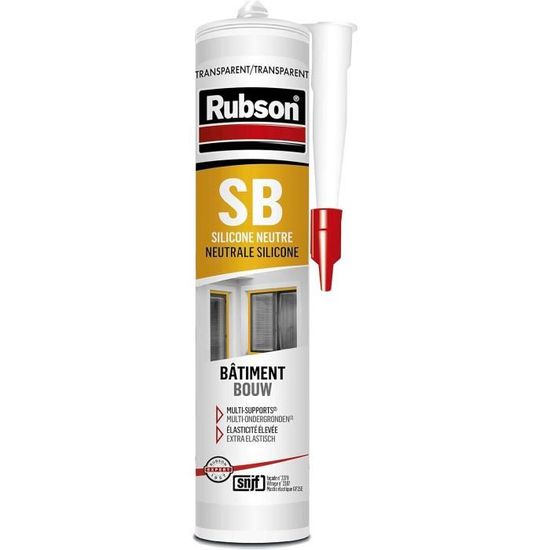 Sb , Mastic Silicone Neutre Bâtiment, Special Chantier, Certifié Snjf ...