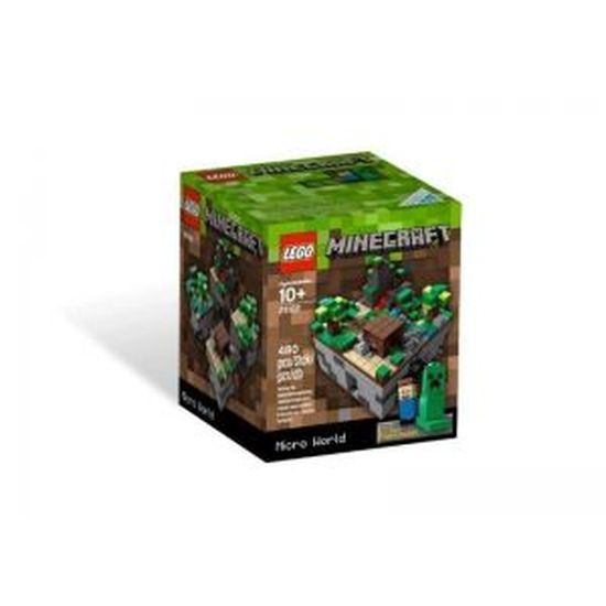 Lego Minecraft - Micro World Cuusoo - Cdiscount Jeux - Jouets