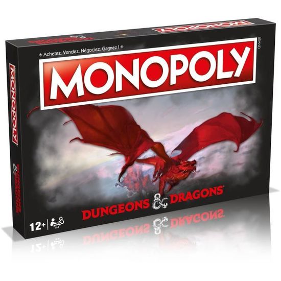 MONOPOLY - DUNGEONS & DRAGONS - Jeu de plateau - Cdiscount Jeux - Jouets