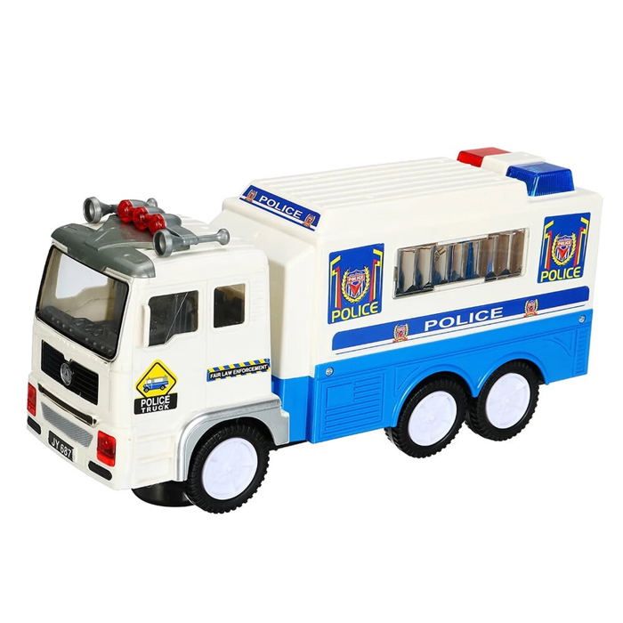 Camion de police pour enfants avec lumières et sons 4D – Voiture ...