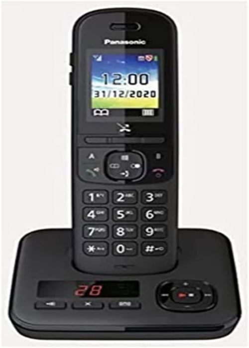 Panasonic KX-TGH720FRB DECT Téléphone Numérique Sans Fil Répondeur ...