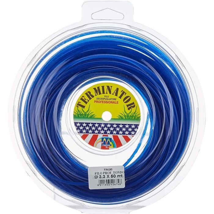 Maniver FIN490 Fil débroussailleuse, bleu, 22 x 21 x 5,5 cm[445 ...